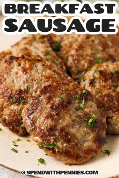 Homemade Breakfast Sausage