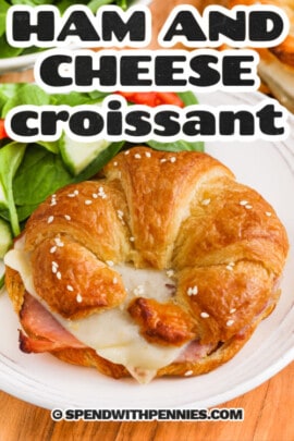 Ham and Cheese Croissant