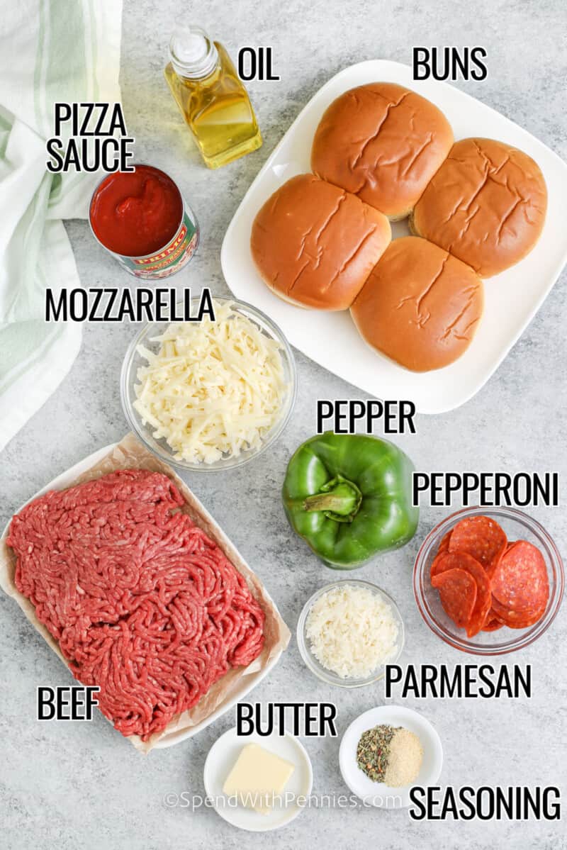 Pizza Burgers