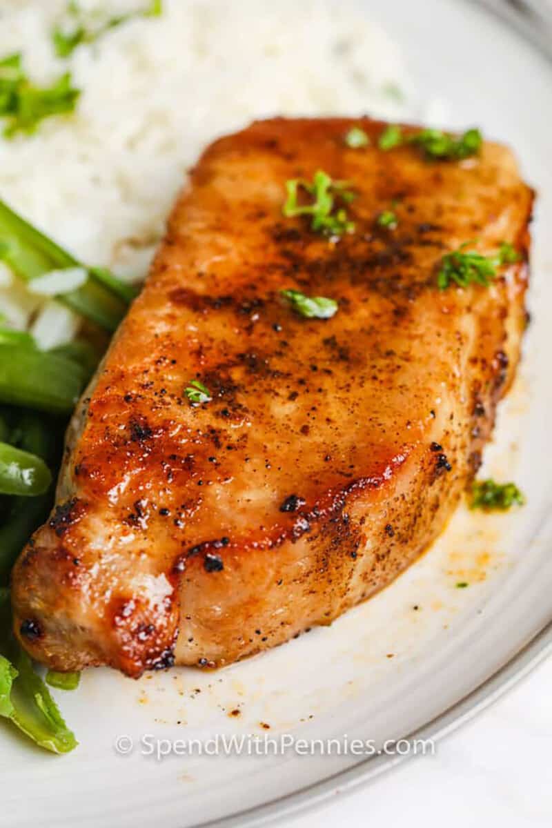 Pan Seared Pork Chops