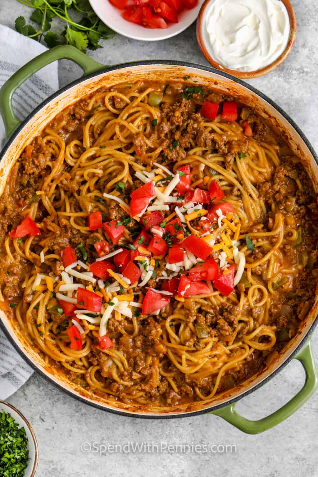 Taco Spaghetti