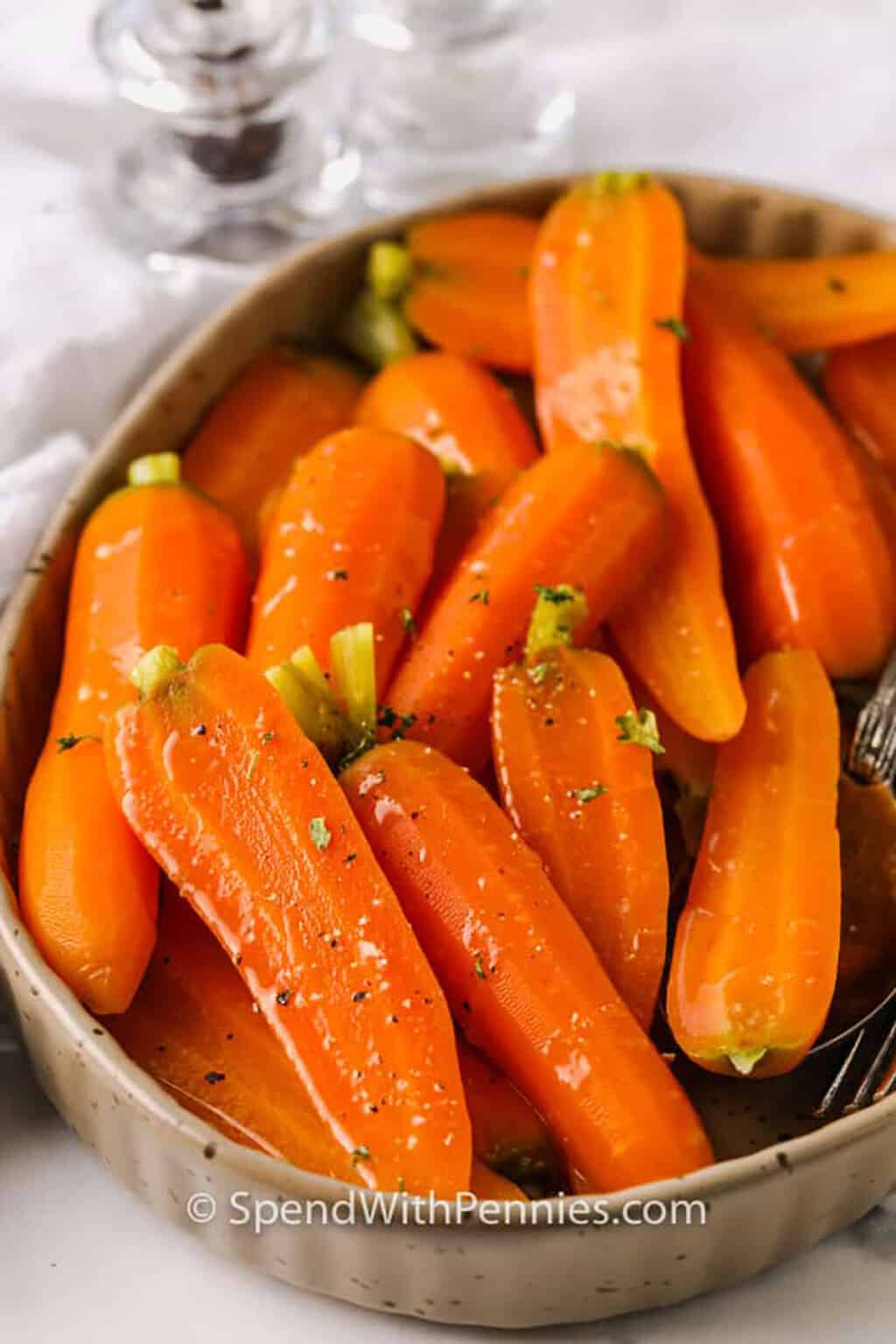 Steamed Carrots