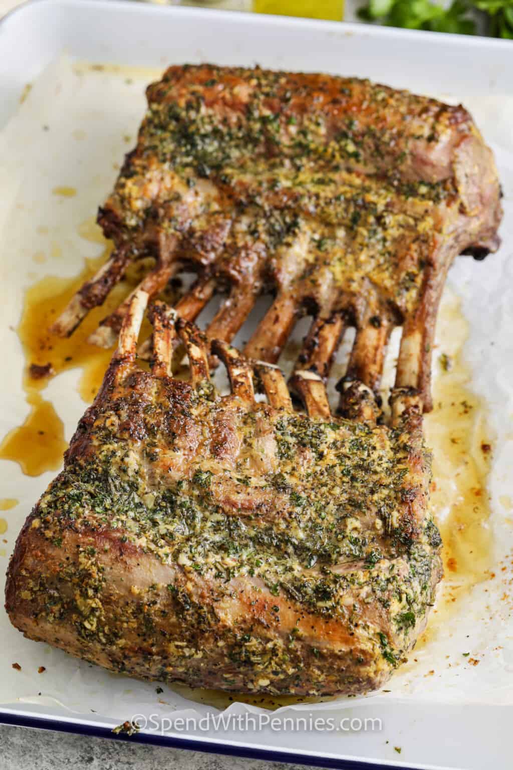 Roasted Rack of Lamb Recipe