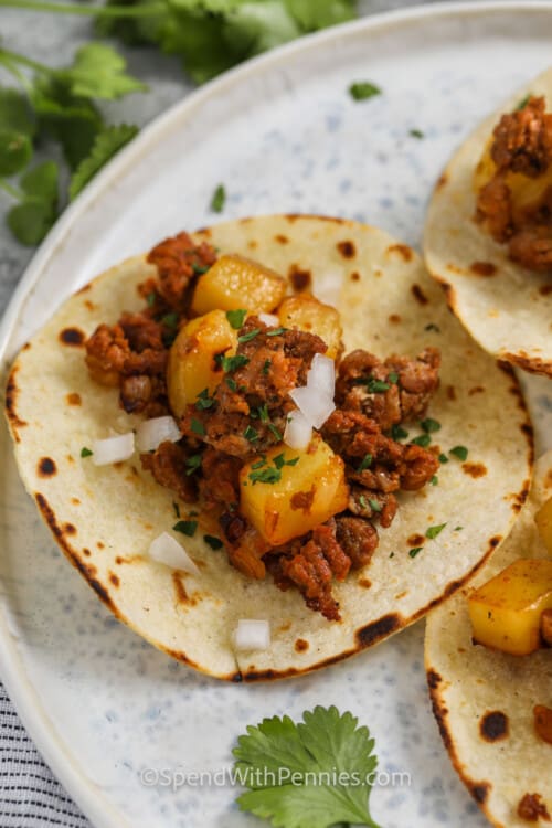 Chorizo Tacos