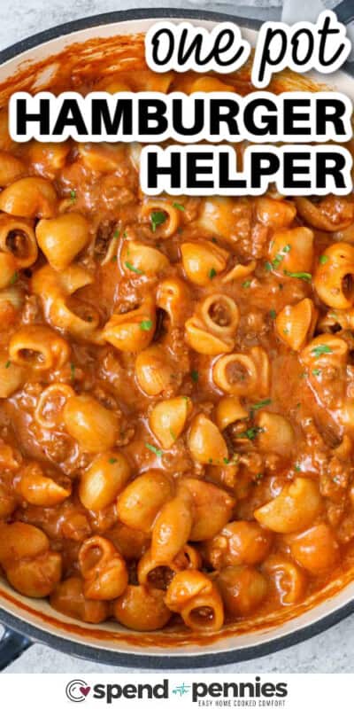 Homemade Hamburger Helper