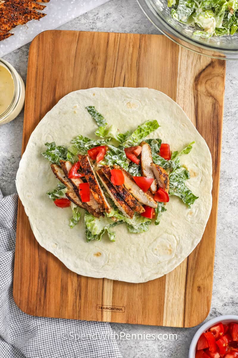 Chicken Caesar Wrap