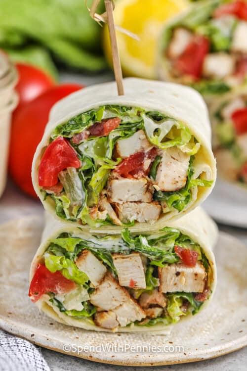 Chicken Caesar Wrap