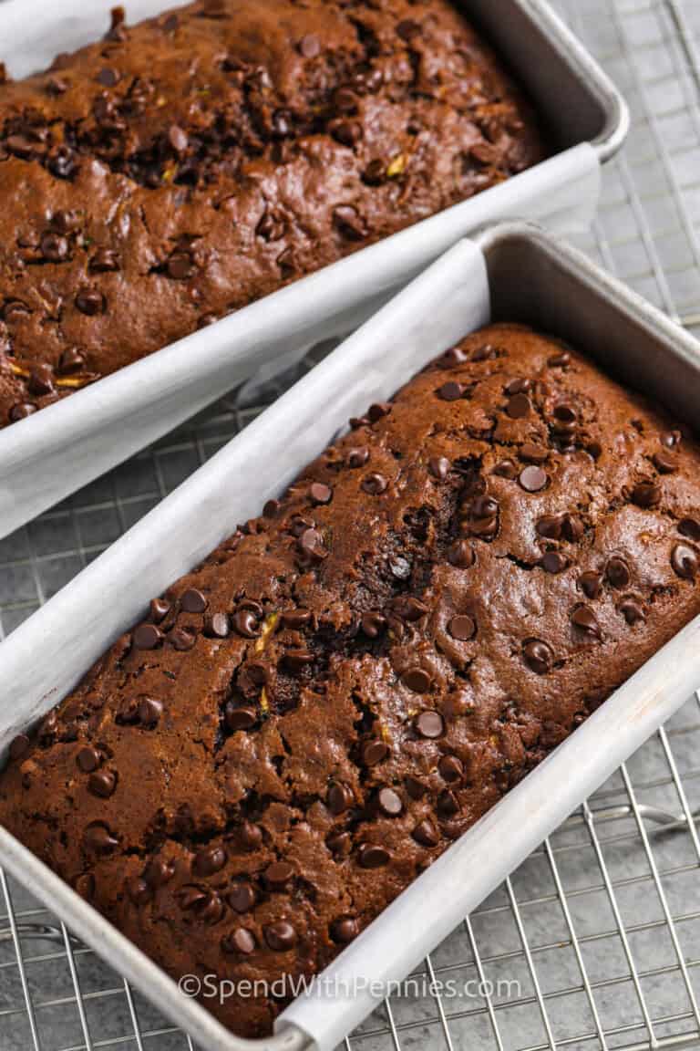 Chocolate Zucchini Bread - Spend With Pennies