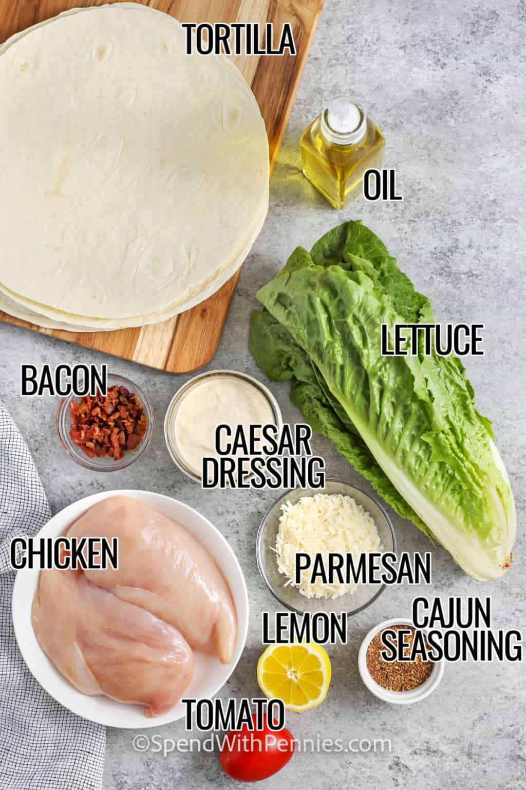Chicken Caesar Wrap