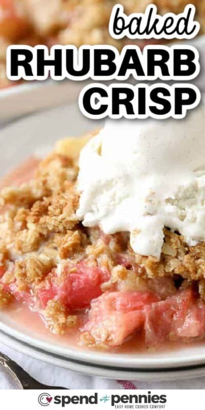 Rhubarb Crisp