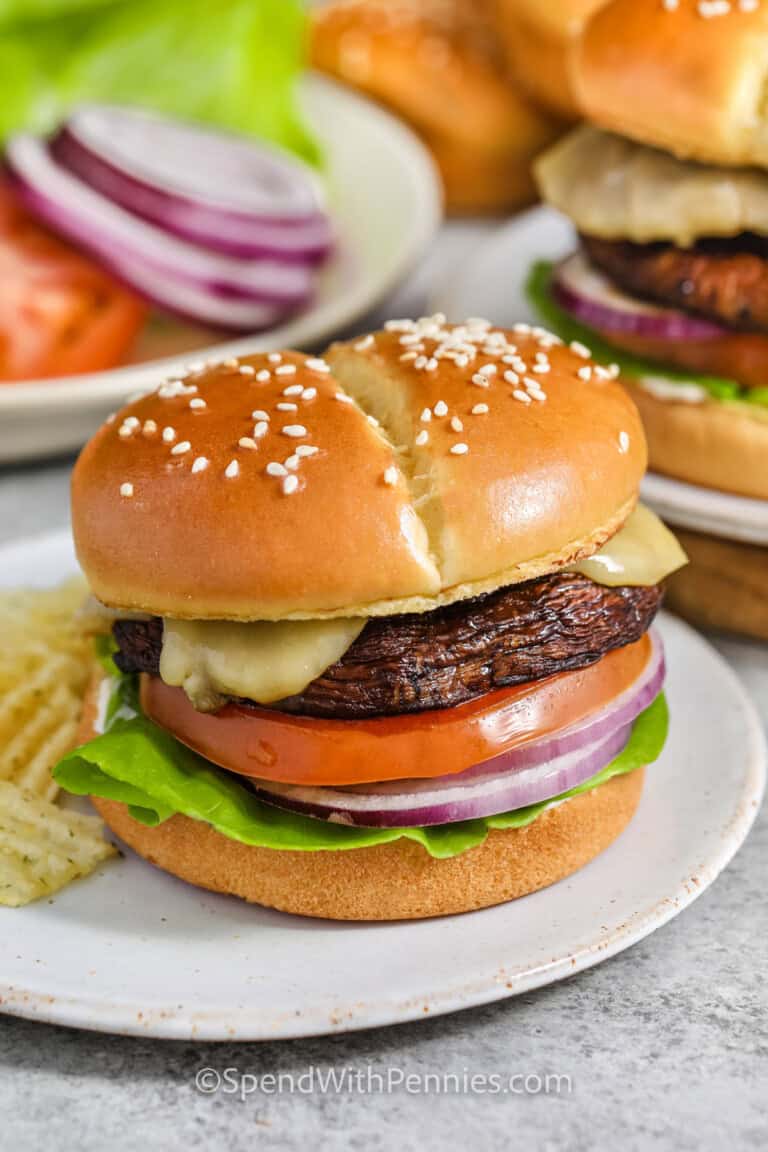 Portobello Mushroom Burgers