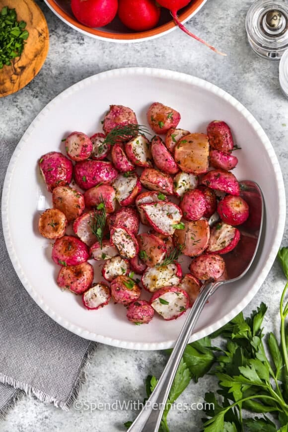 Roasted Radishes