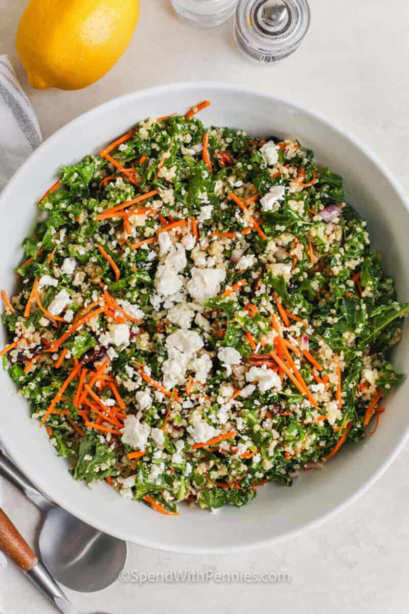 Kale Quinoa Salad