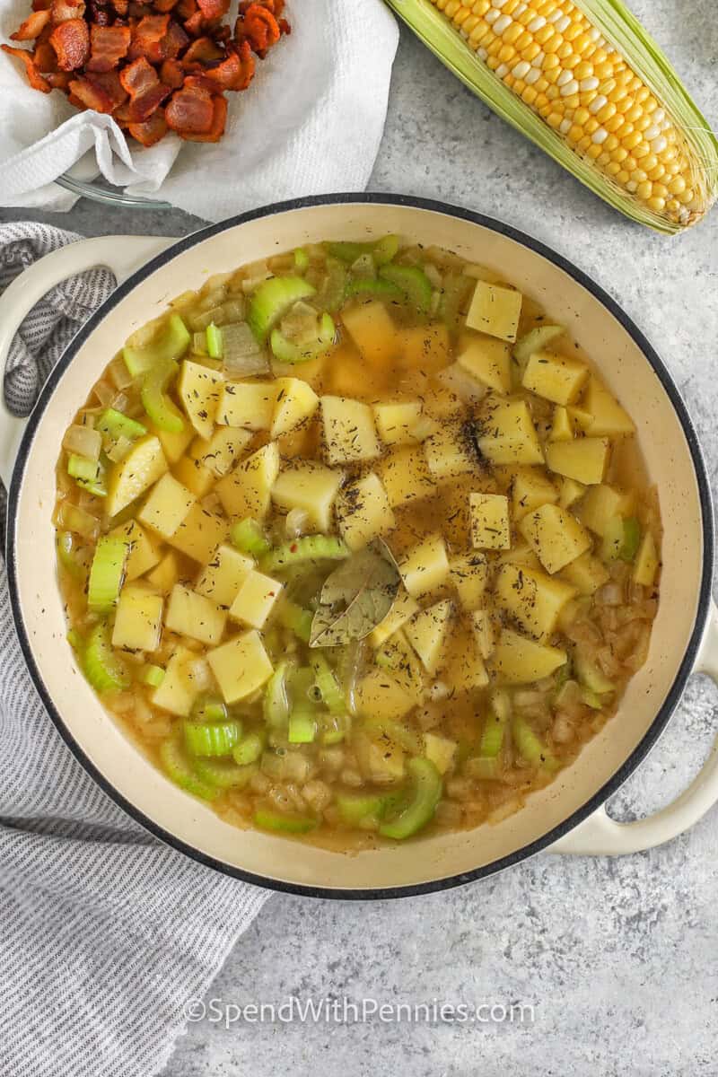 Corn Chowder Recipe - Spend With Pennies - Street Food Spectacle