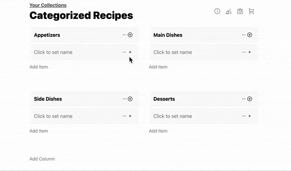 Organize Recipes Tutorial