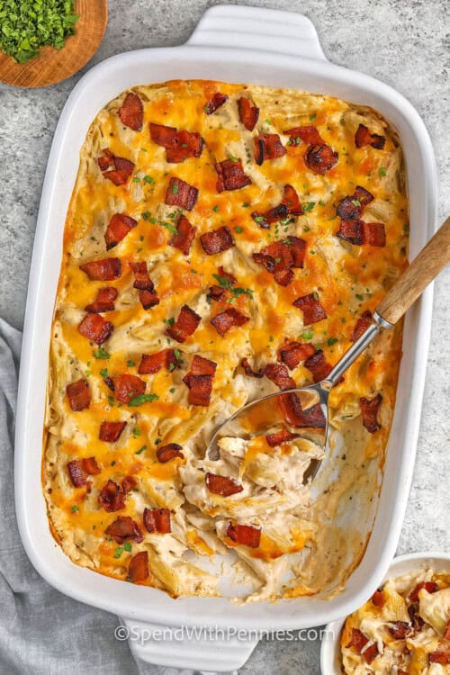 Chicken Bacon Ranch Casserole