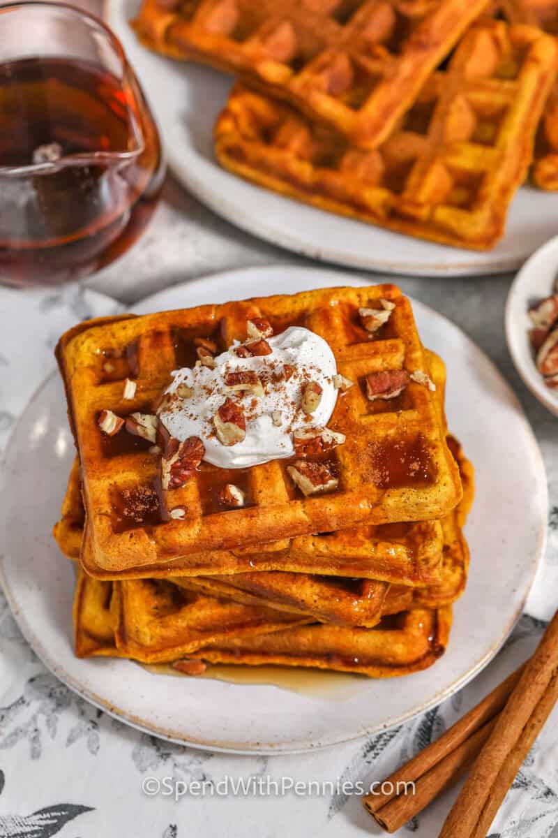Pumpkin Waffles