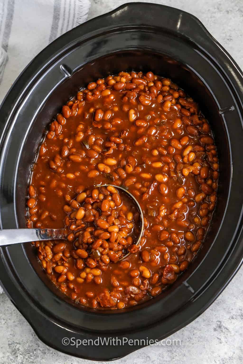 Slow Cooker Baked Beans