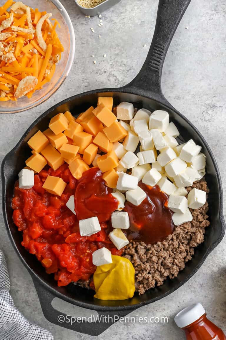 Cheeseburger Dip
