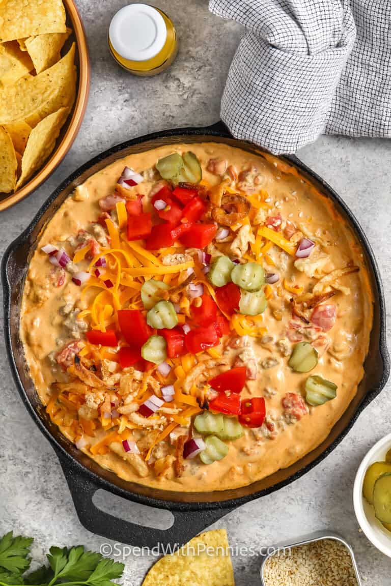 Cheeseburger Dip