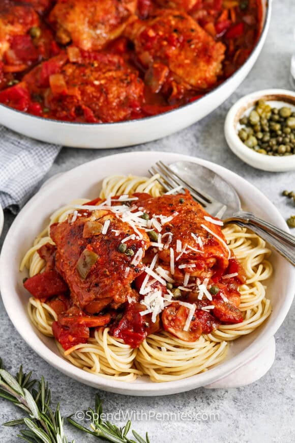 Chicken Cacciatore