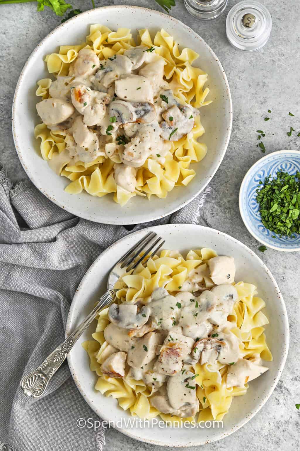 Chicken Stroganoff