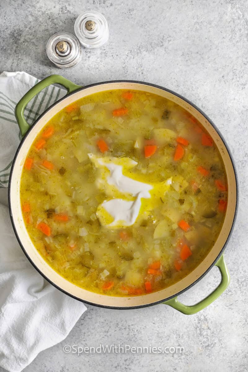 Dill Pickle Soup