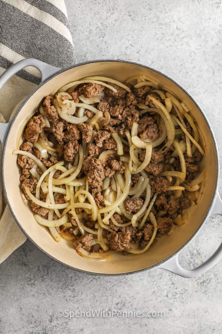 Ground Beef and Cabbage