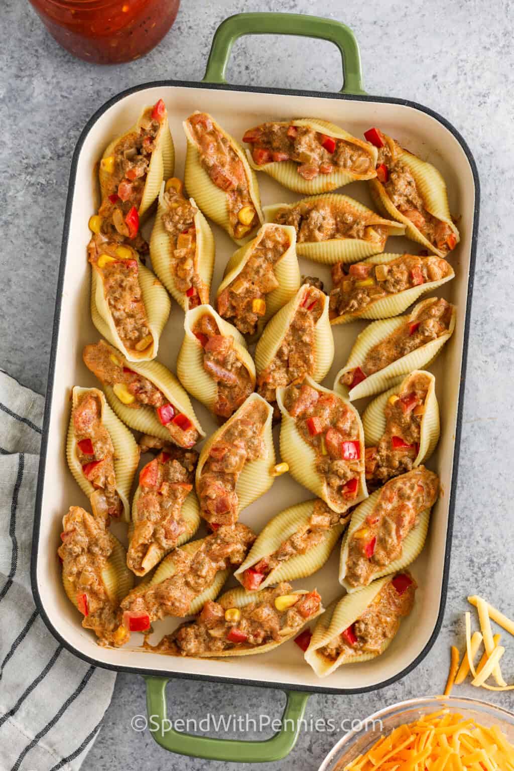 Taco Stuffed Shells