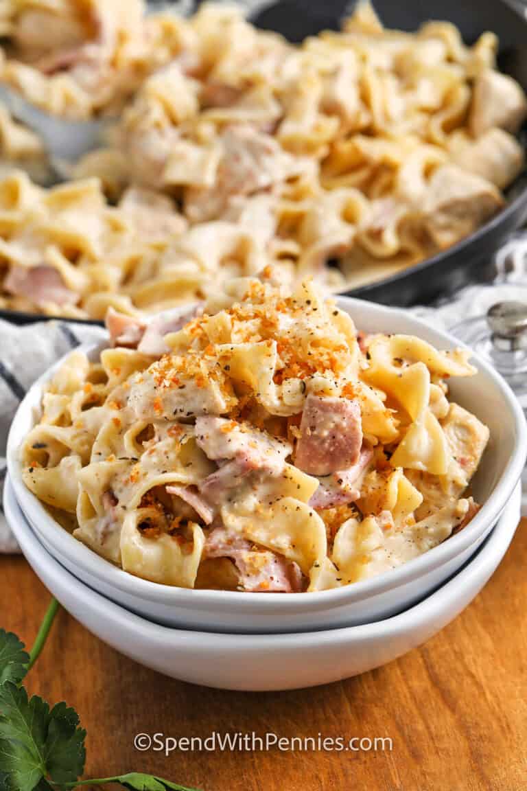 Chicken Cordon Bleu Pasta
