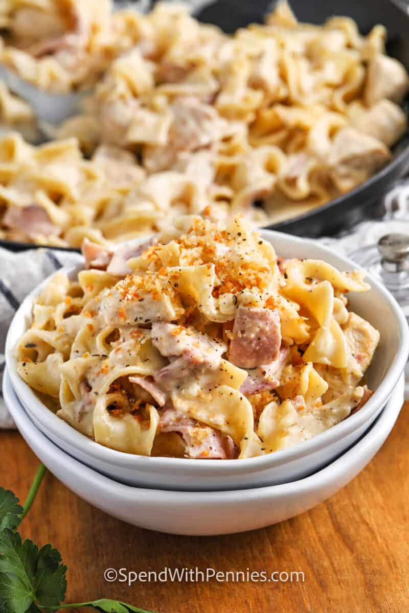 Chicken Cordon Bleu Pasta