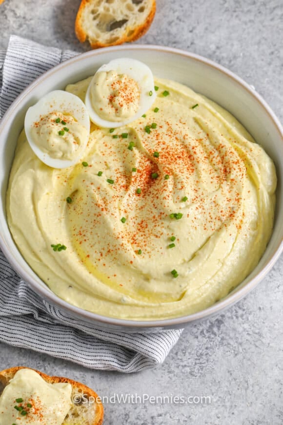 Deviled Egg Dip