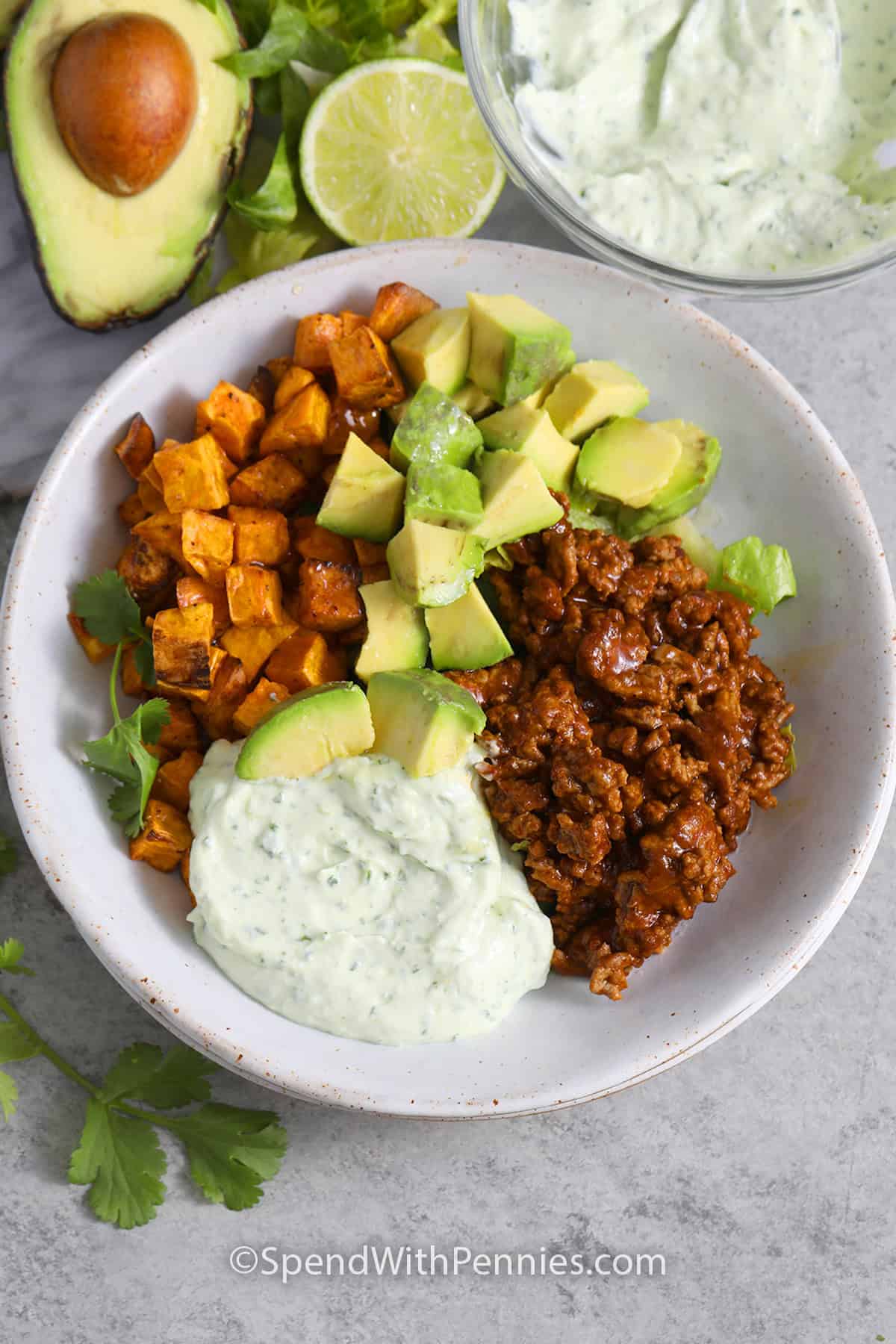 Sweet Potato Taco Bowl
