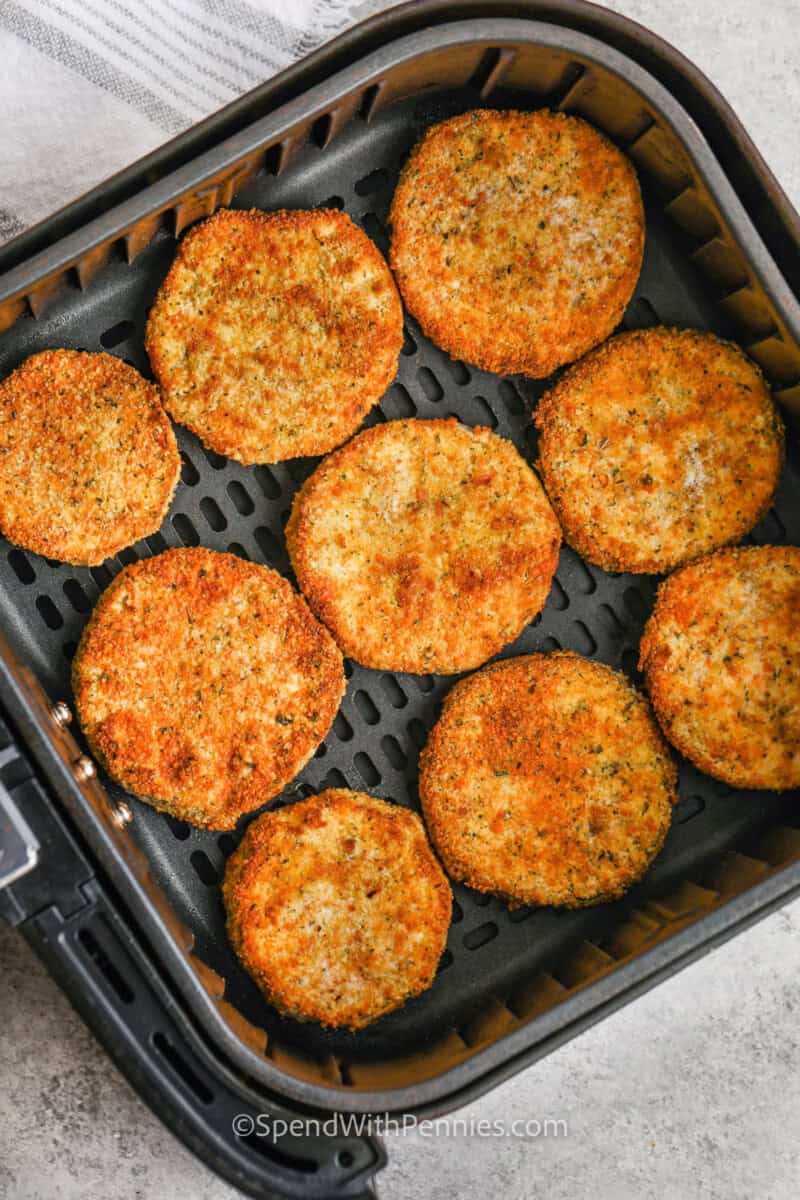 Air Fryer Eggplant Parmesan
