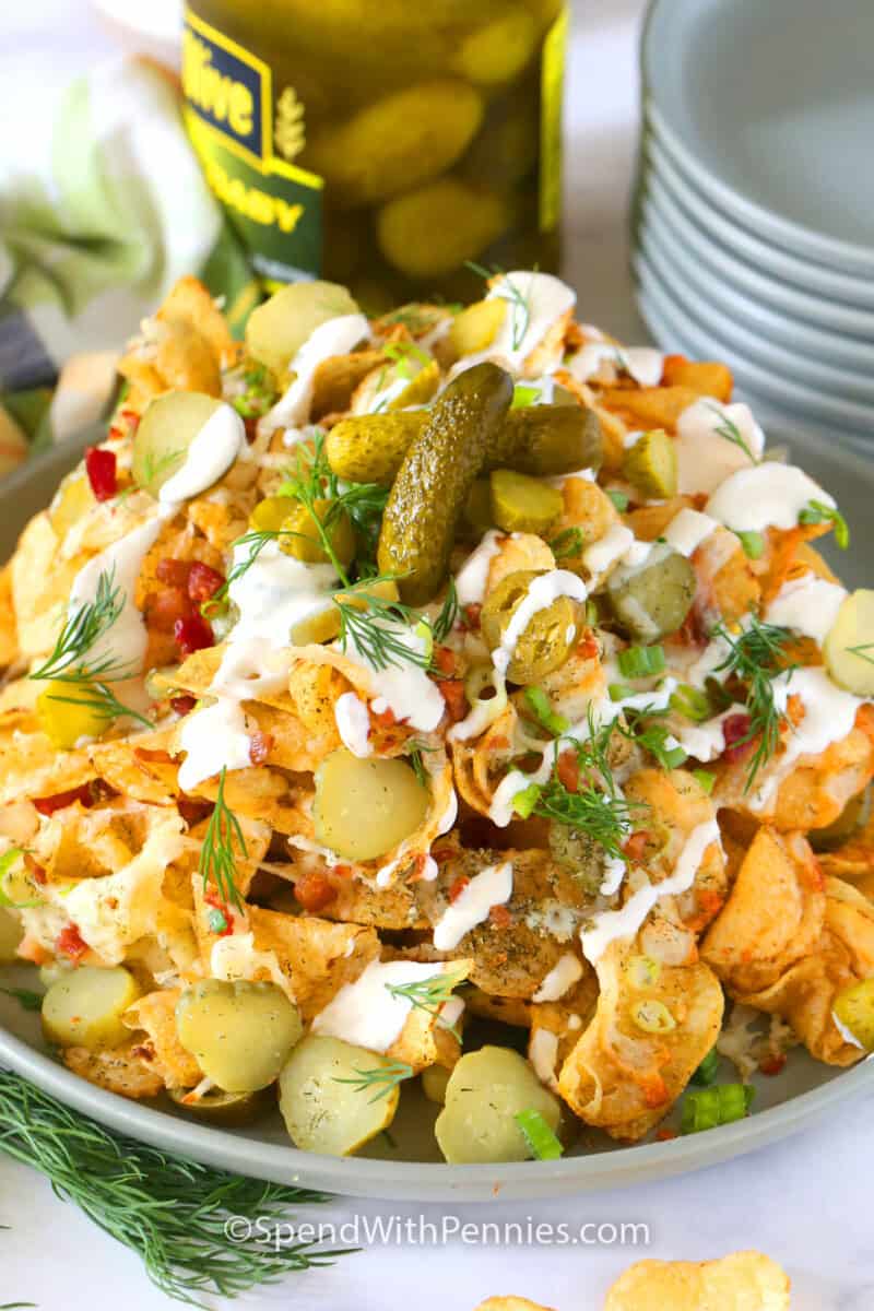Dill Pickle Nachos