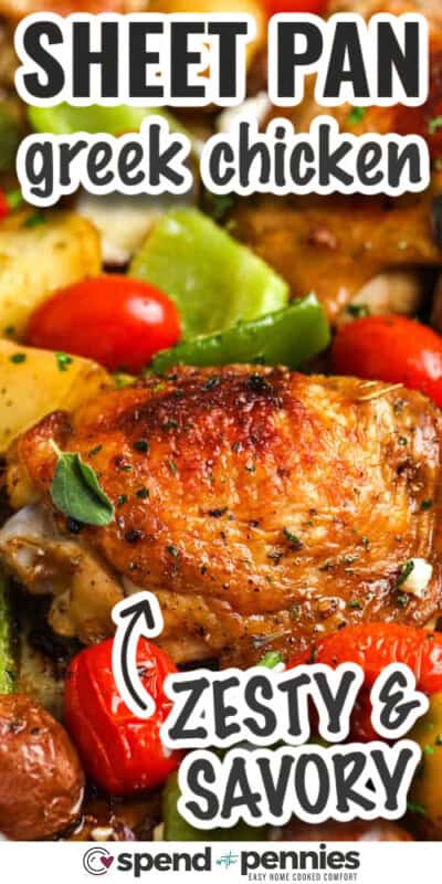 Greek Sheet Pan Chicken