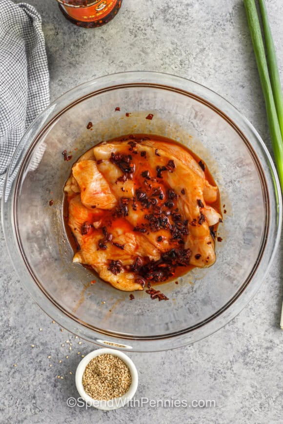 Chili Crisp Chicken