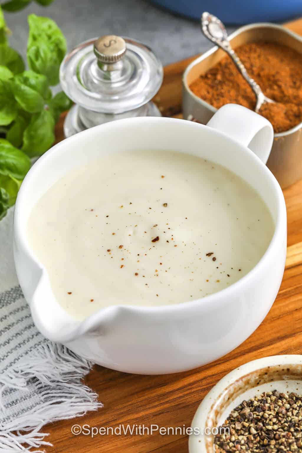 Classic Bechamel Sauce