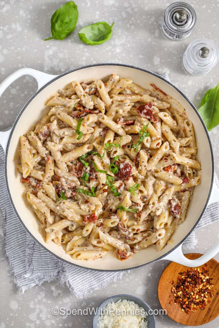 Sun Dried Tomato Pasta