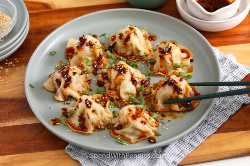 No Fold Blanket Dumplings