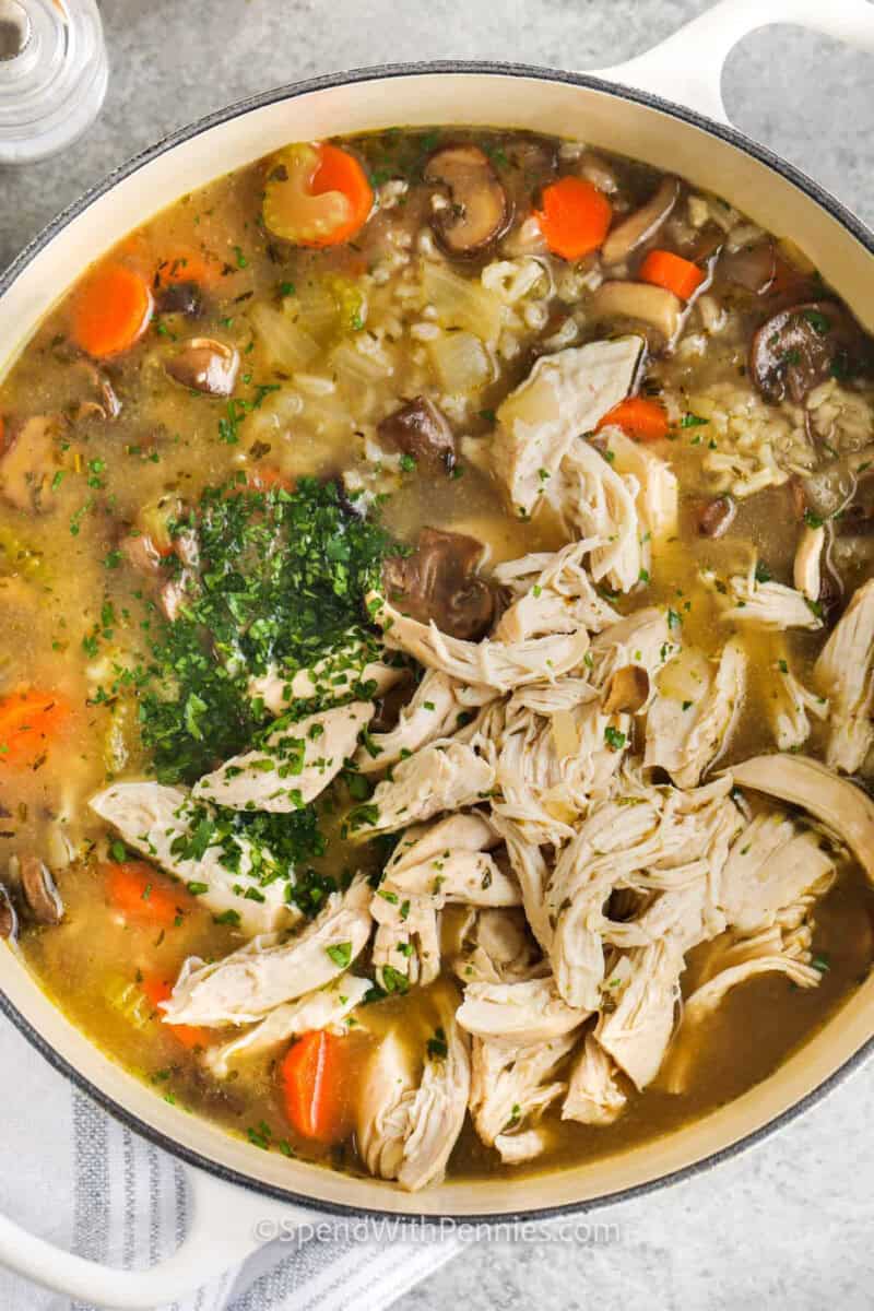 Chicken and Mushroom Soup