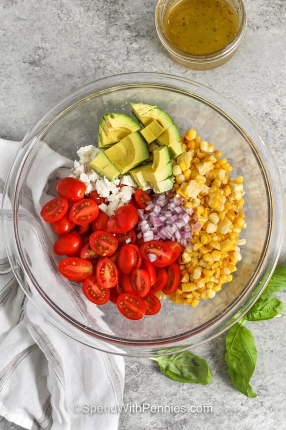 Grilled Corn Salad